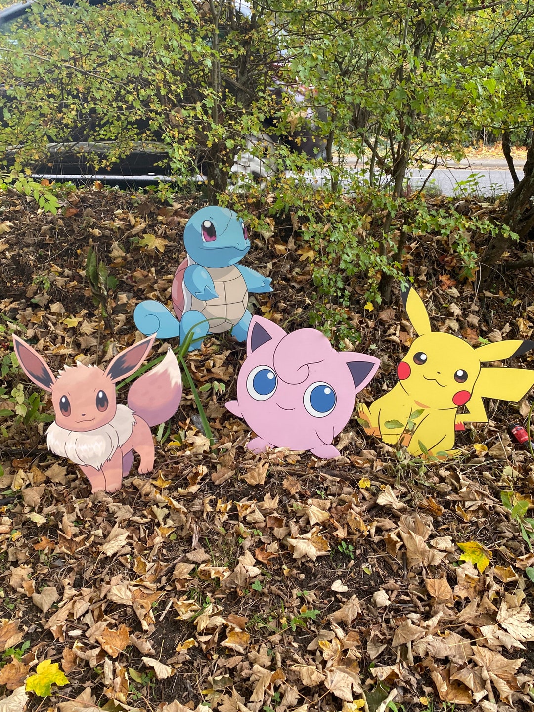 Pokémon Characters 1m High Plastic Cut Out Events Prop - Etsy UK