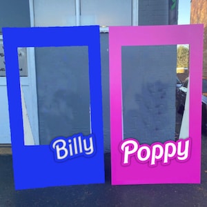Barbie or Ken Cut Out 7ft High Prop Events Signage Selfie Signs PRICE ...