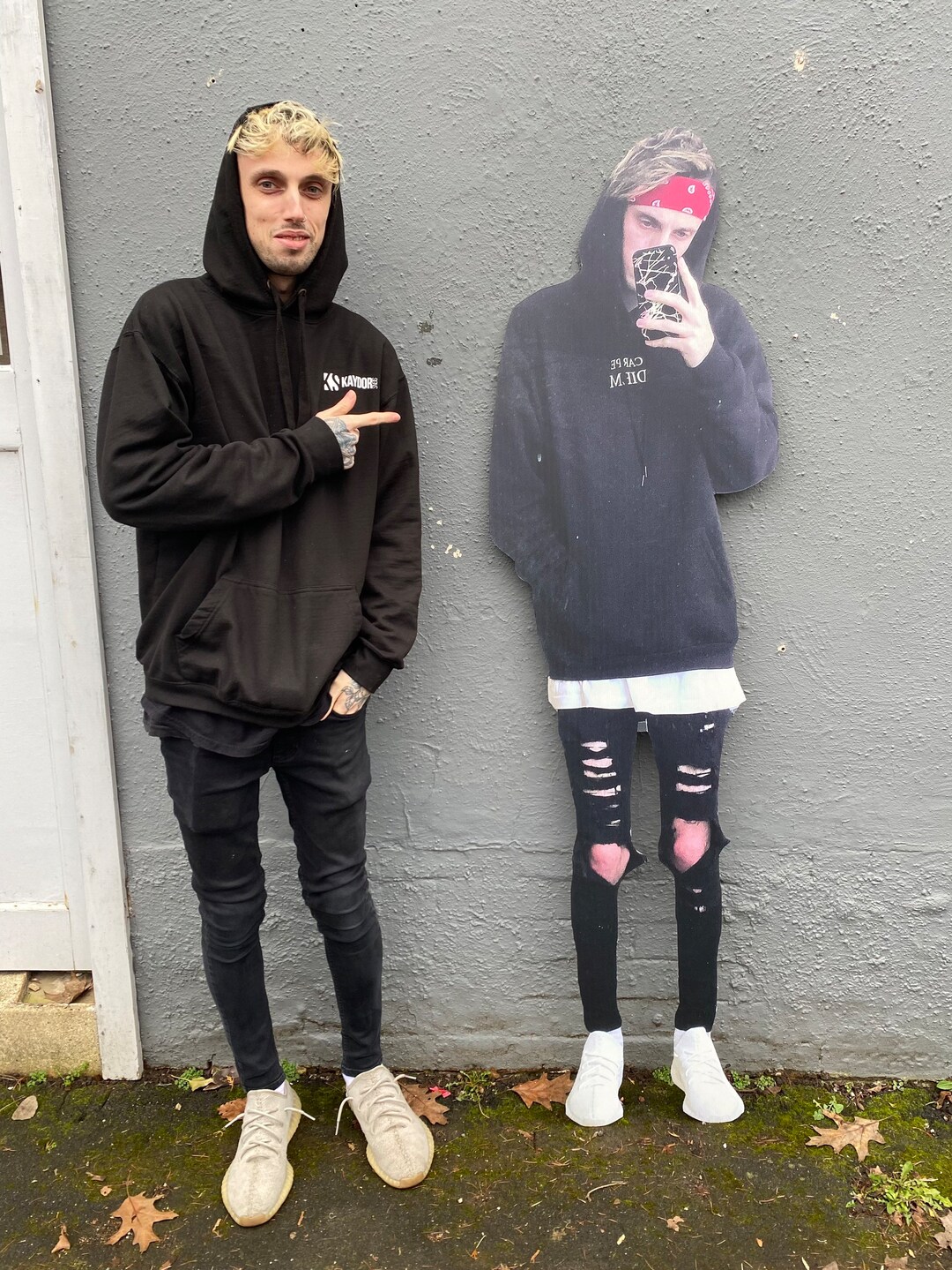 Full Size Selfie Plastic Character Cut Out 6ft High Selfie Prop ...