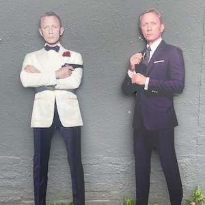 Full Size James Bond Cut Out Events Prop 6ft High Cut Out 007 Events - Etsy