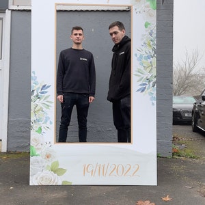 Selfie Wedding Business Selfie Cut Out 7ft High Prop Events Signage ...