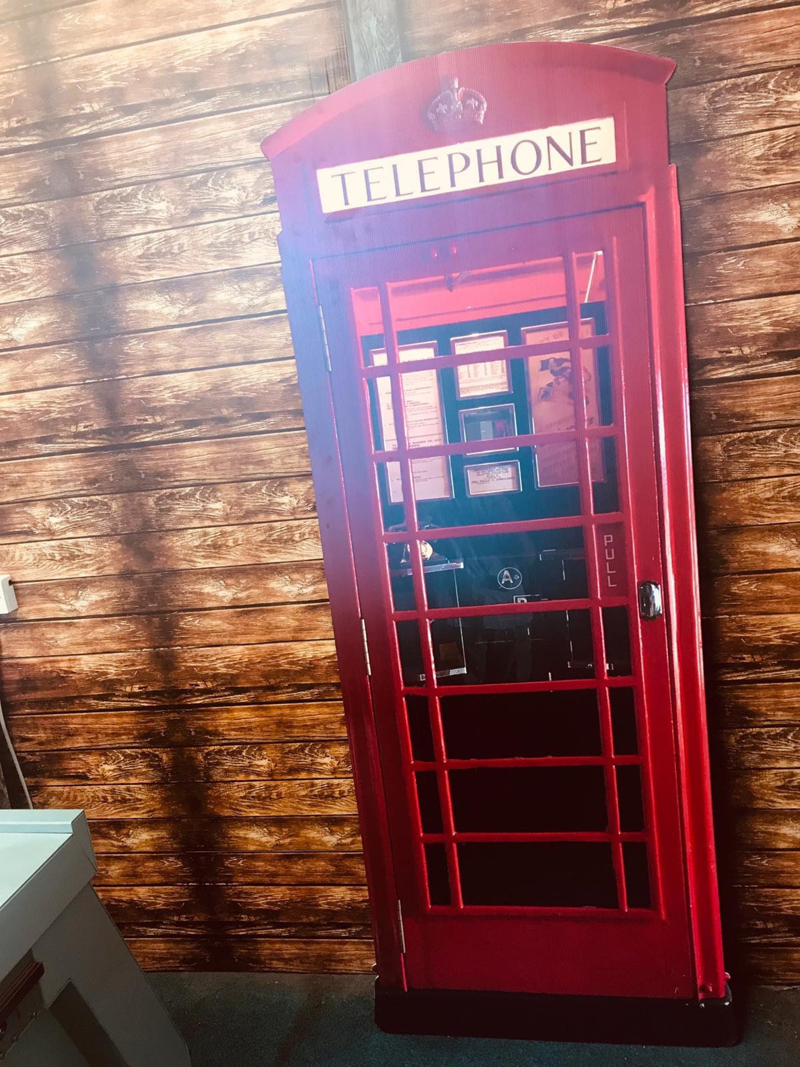 Red Plastic Telephone Box 4mm Thick Plastic Prop 6ft High - Etsy UK