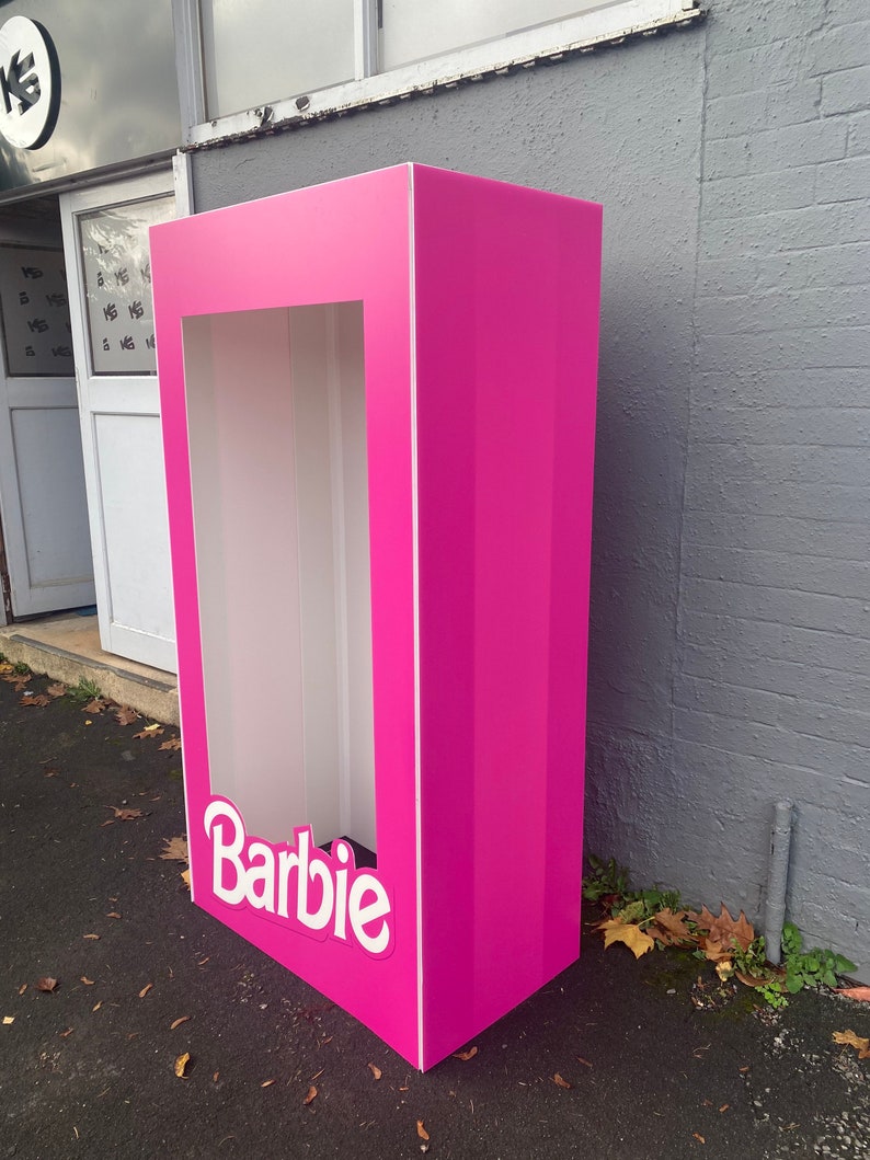 6ft High Life Size Barbie Box Prop Events Signage Selfie Signs - Etsy