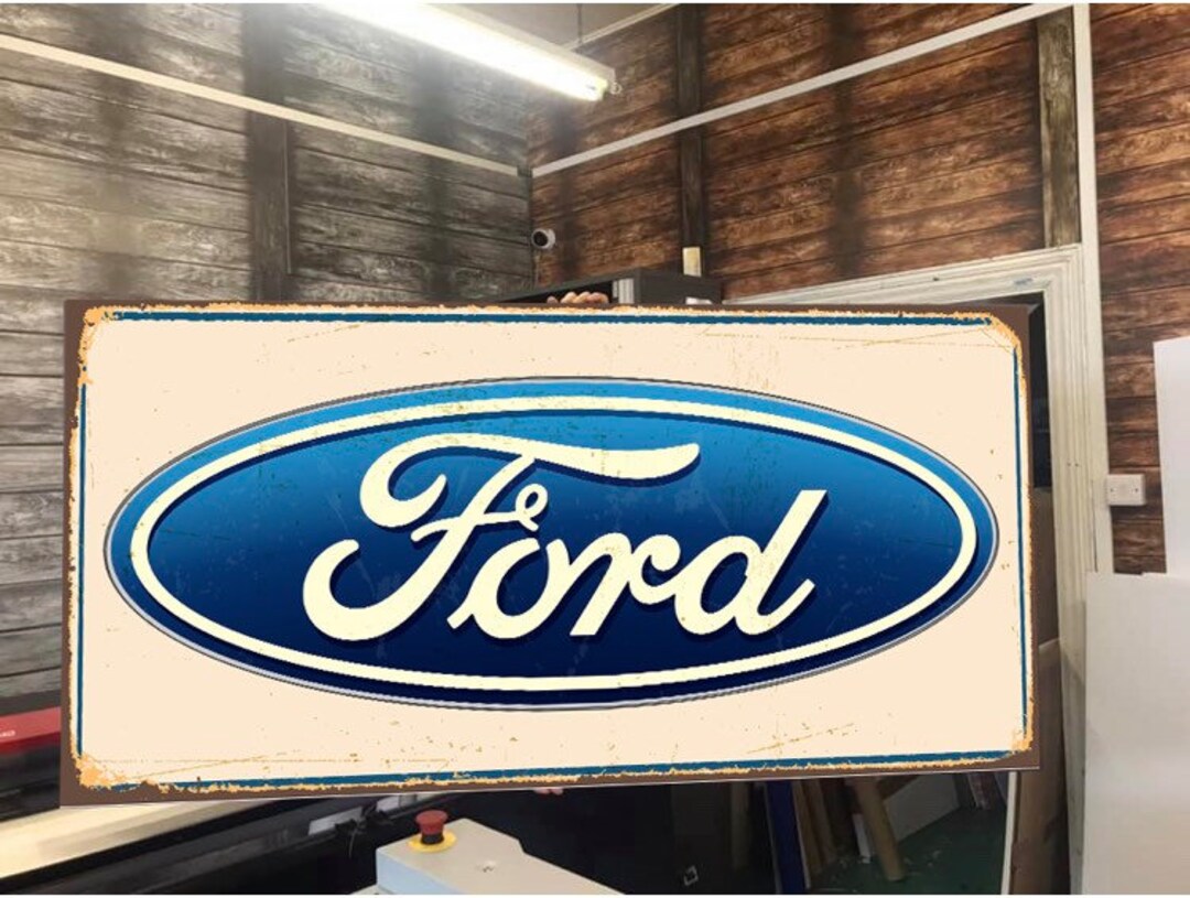 Ford Reproduction Metal Sign 90cm X 40cm - Etsy
