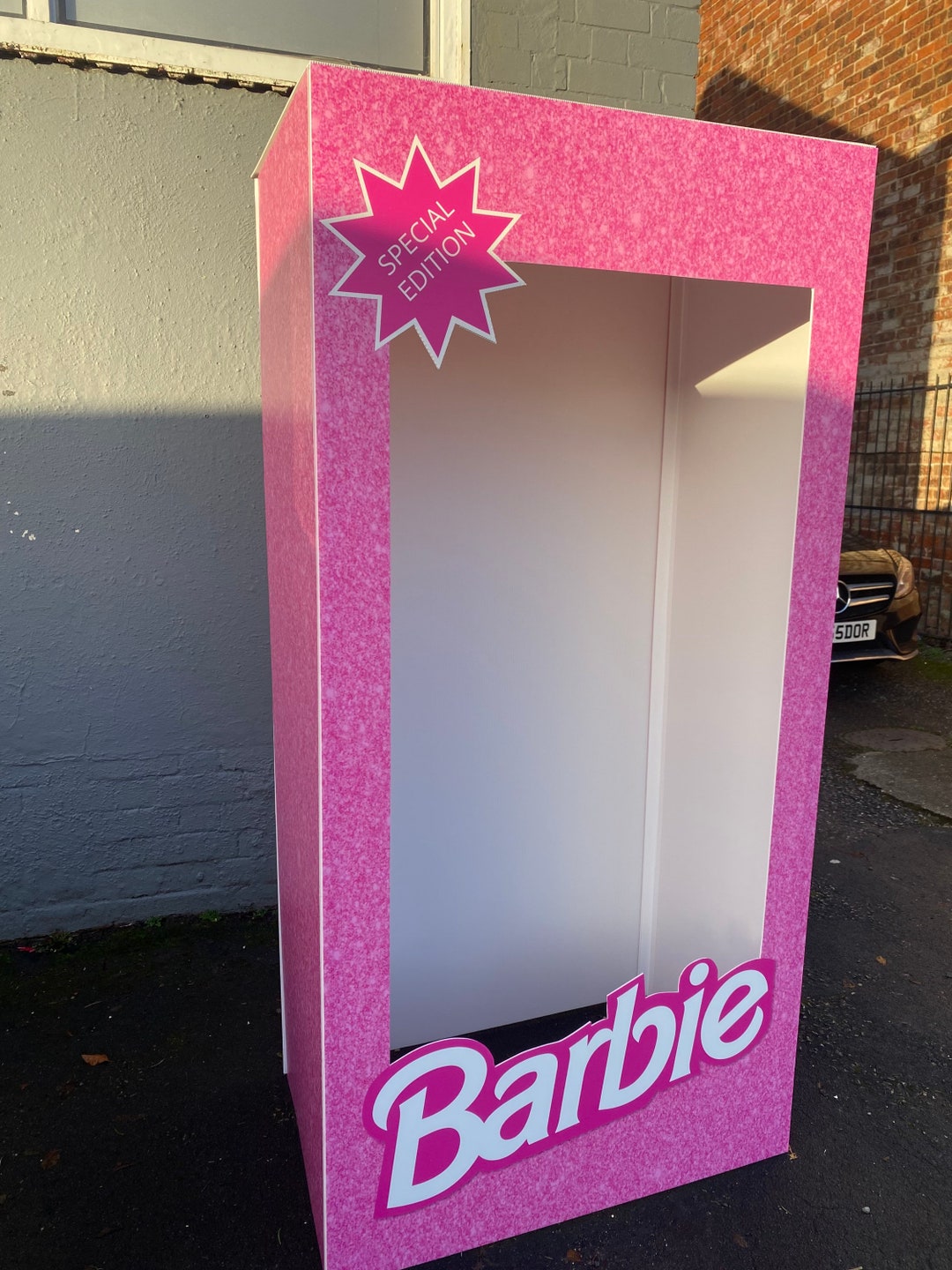 6ft High Life Size Girly GLITTER Barbie Box Signage Selfie - Etsy UK