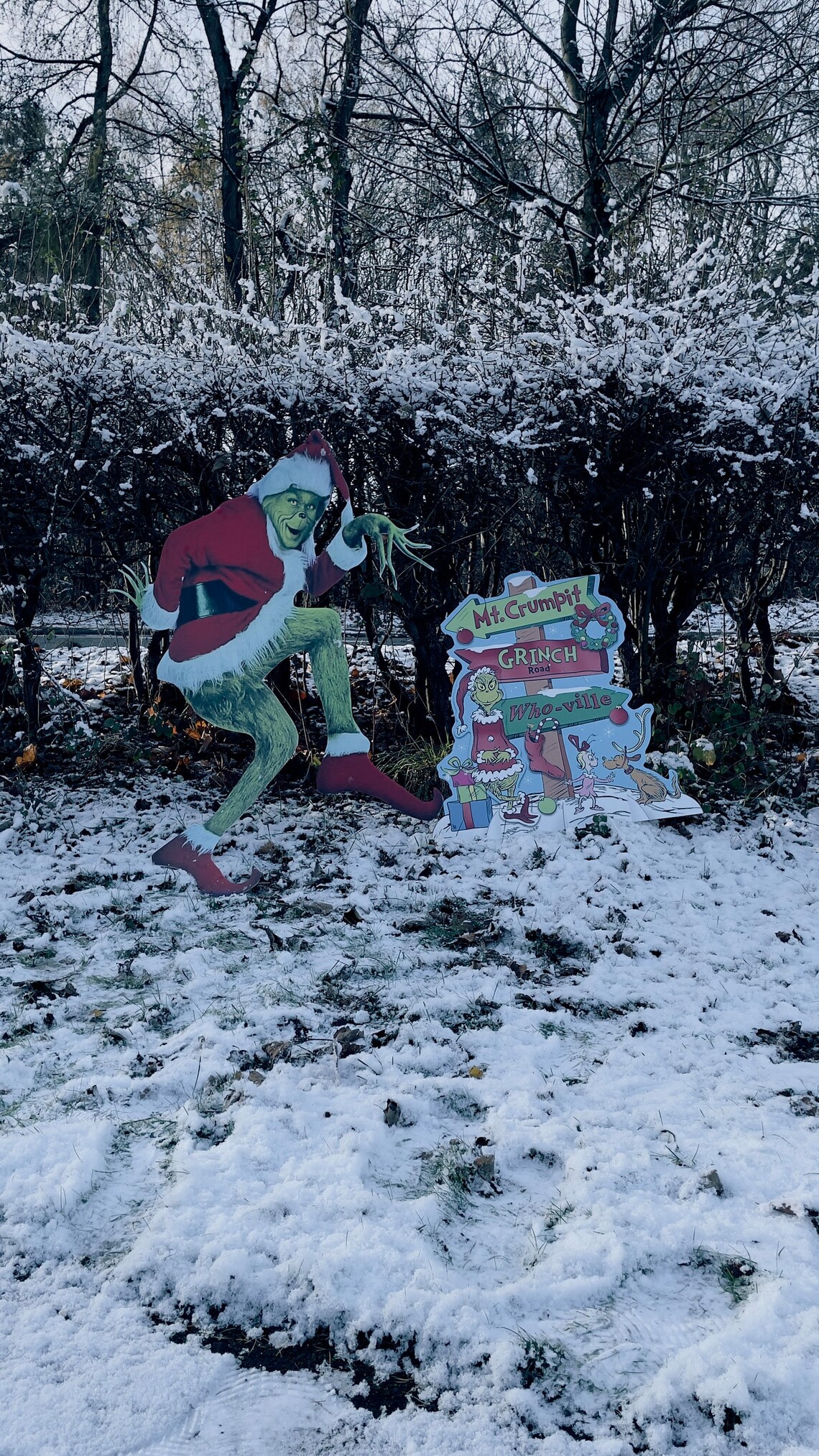 Giant Grinch Christmas 5ft High Plastic Cut Jim Carrey - Etsy