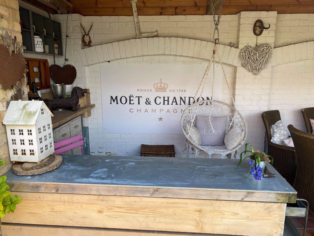 Giant Reproduction Moet and Chandon Sign 6x4ft 5mm Plastic - Etsy UK