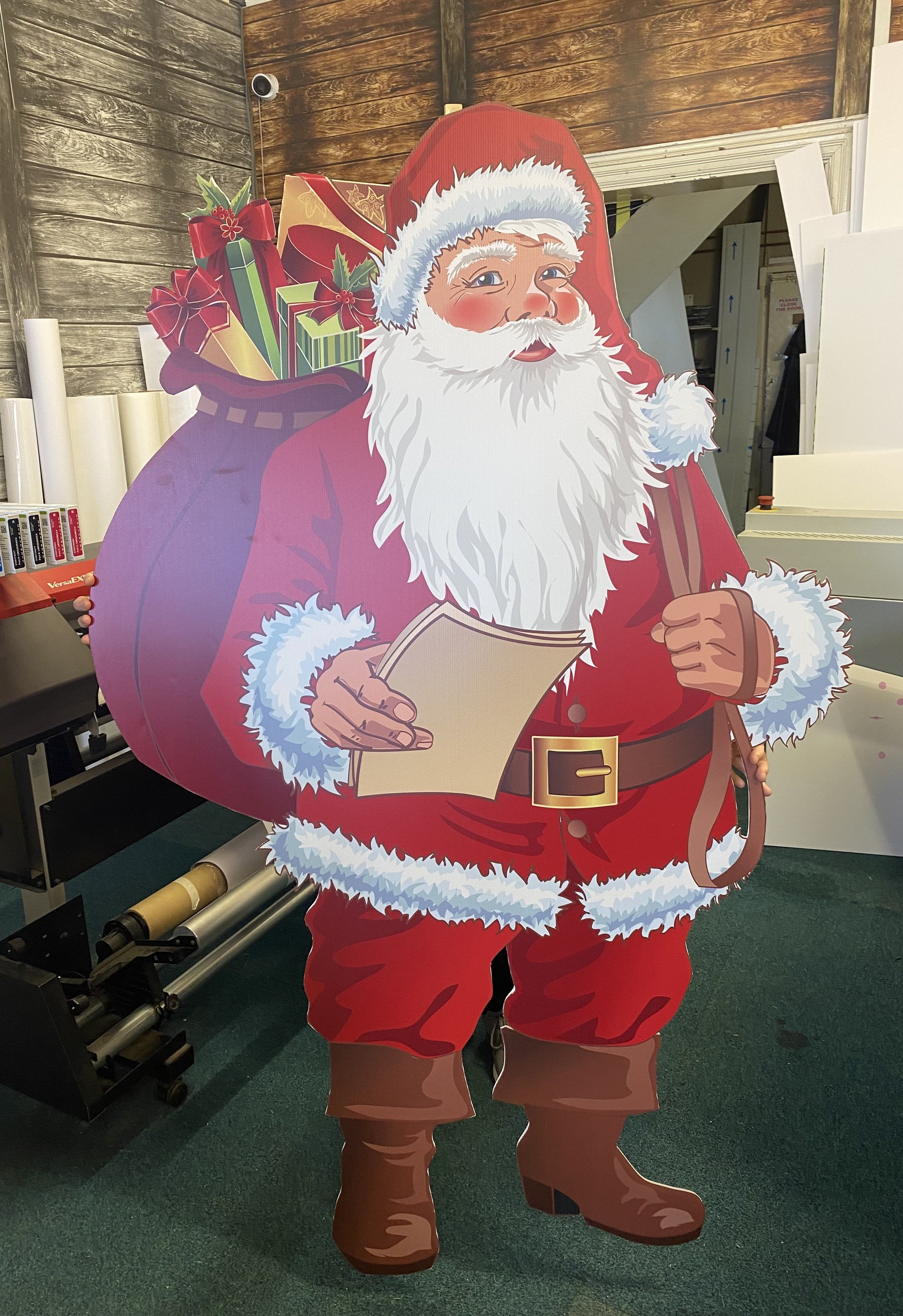 Life Size Victorian Santa