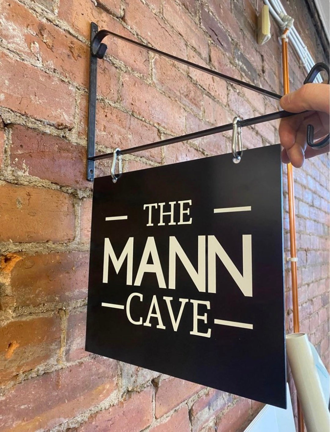 Hanging Bar Sign 40cm Wide X 40cm Bar Sign Swinging Bar Sign ANY ...