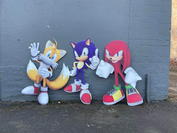Sonic the Hedgehog Plastic Prop 1m High Approx Baby Gaming - Etsy UK