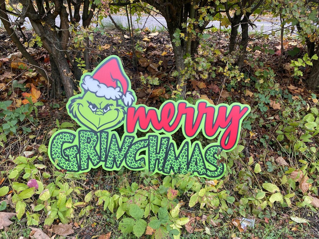 Merry Grinchmas Grinch Selfie Prop Christmas Girl Hashtag Events Prop 1 ...