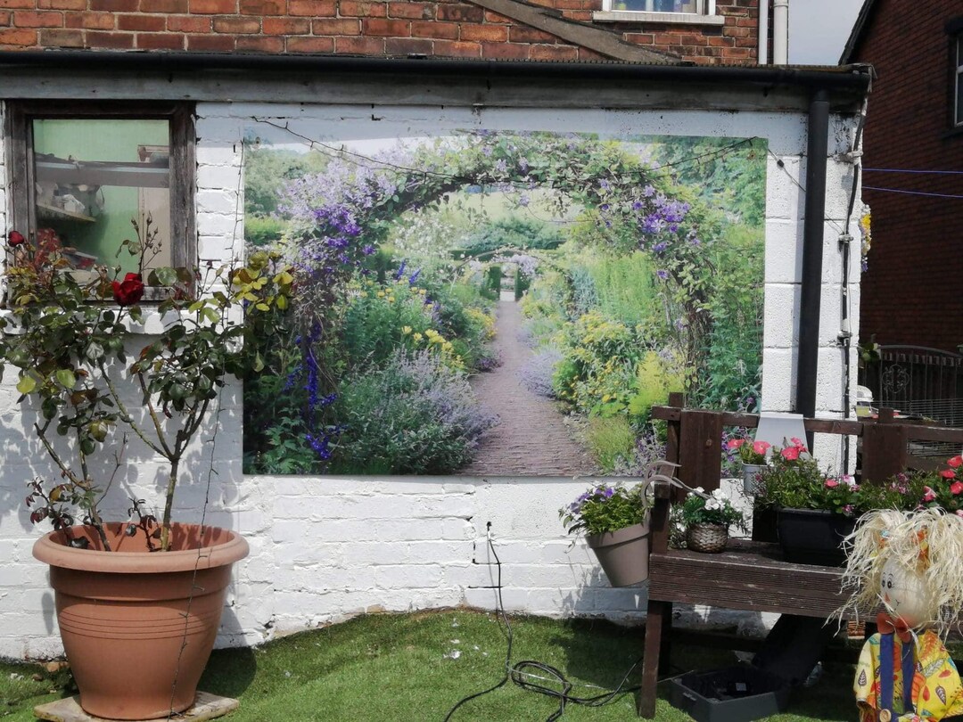 Decorative Garden Archway Walkway Garden Screen 6ft X 4ft Garden Art - Etsy