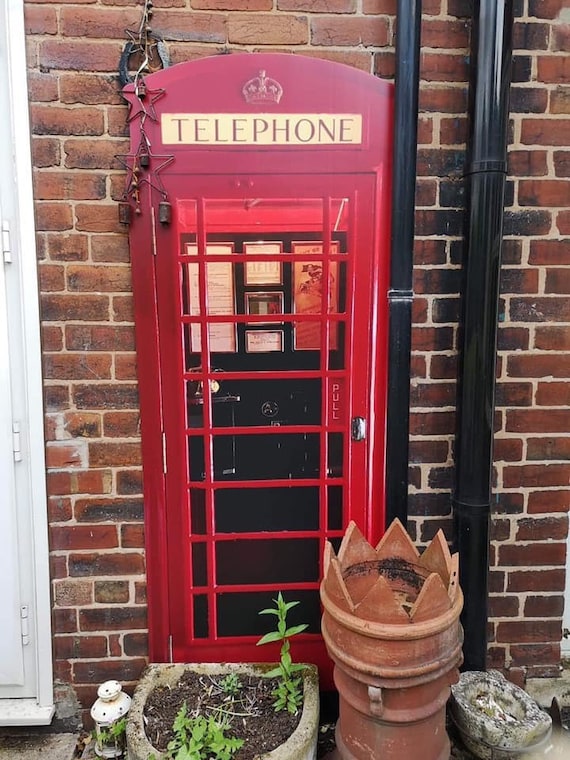 Red Plastic Telephone Box 4mm Thick Plastic Prop 6ft High - Etsy UK