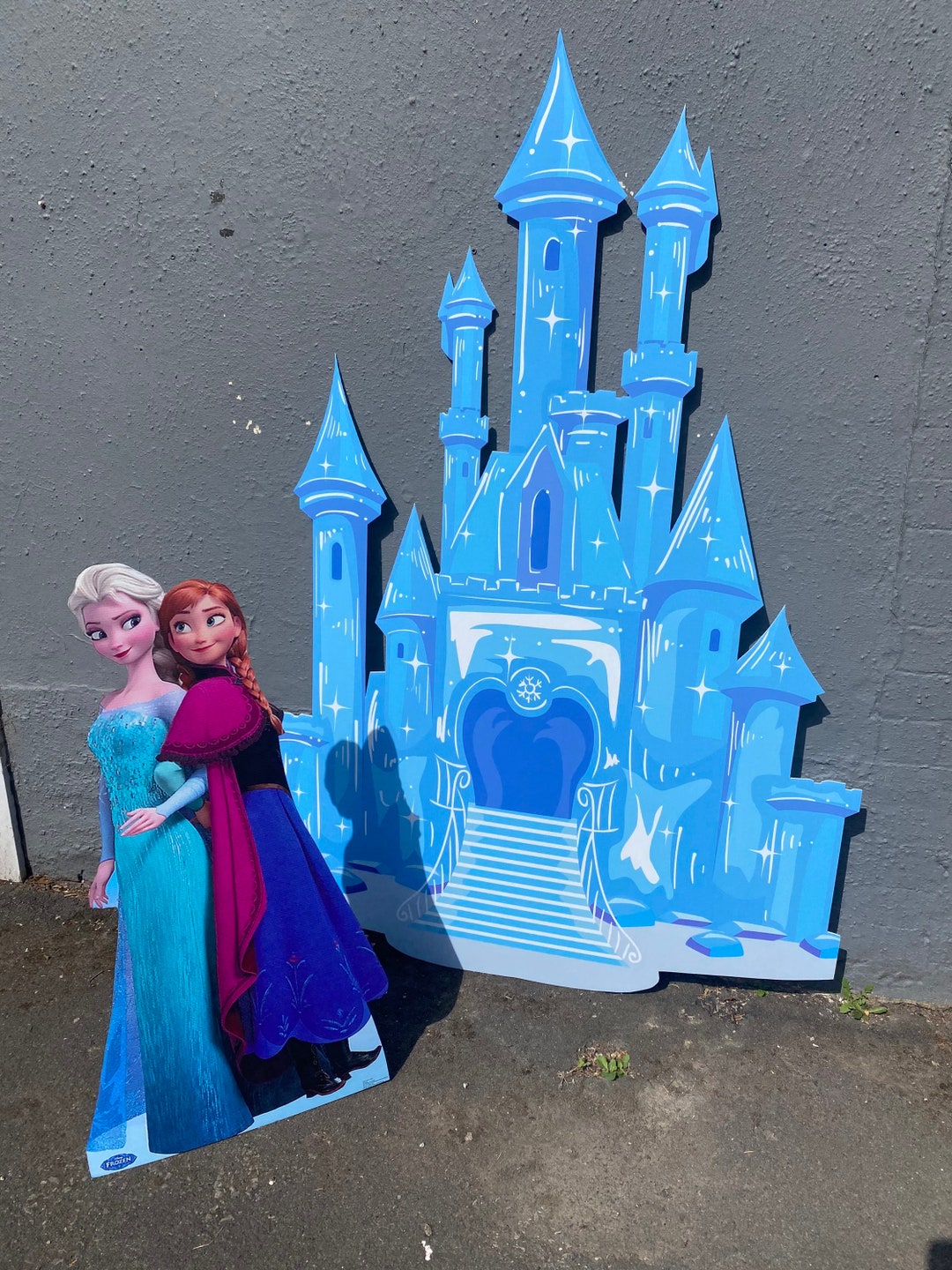 Full Set Frozen Anna and Elsa and CASTLE Prop Events Birthday Boards ...