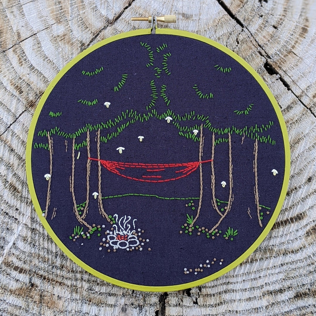Twilight Sway - PDF Hand Embroidery Pattern - Etsy