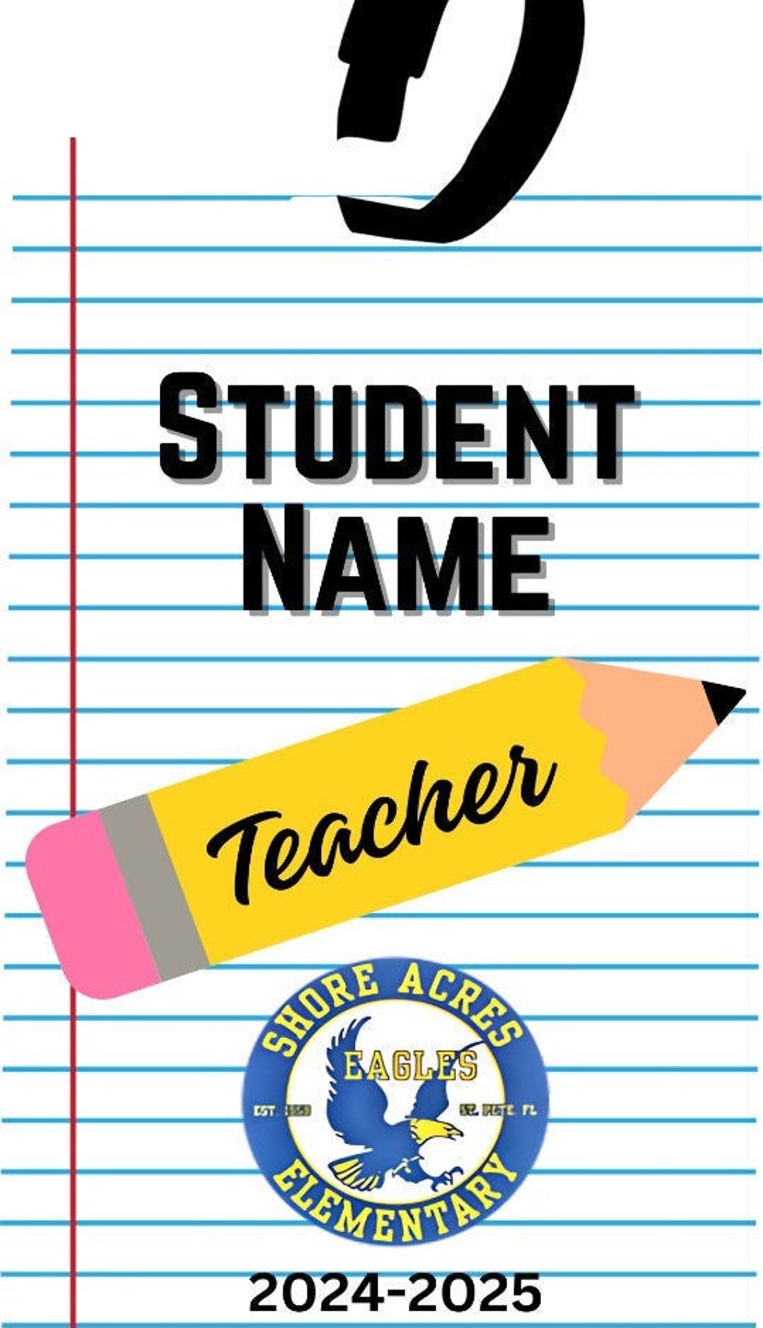 Personalized Backpack Tag, Back to School, Backpack Tags, Student Tag ...