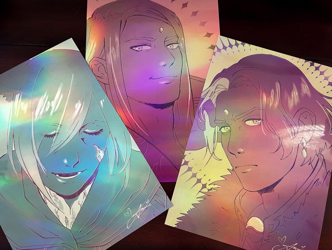 FFXIV Holographic Medium Prints - Etsy