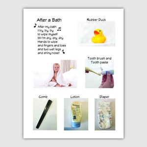 Toddler Learning Bath Time Activity, Kids Printout, Digital Download ...