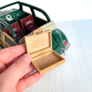 Calico Critters Green Woody Convertible Coupe Car Sm1ley With Baby ...