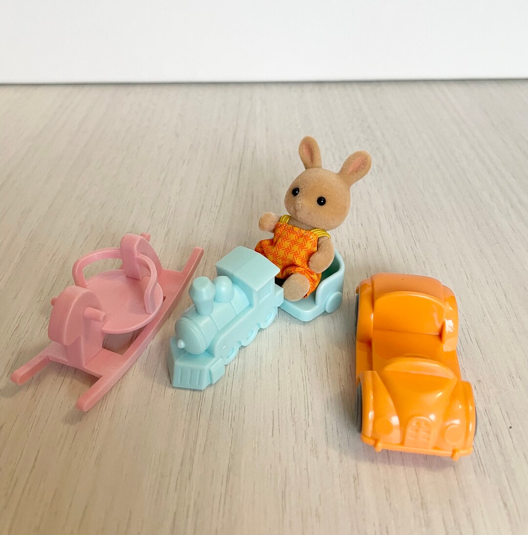 Calico Critters Baby Vehicle: Choose Rocking Chair, Train or Car - Etsy