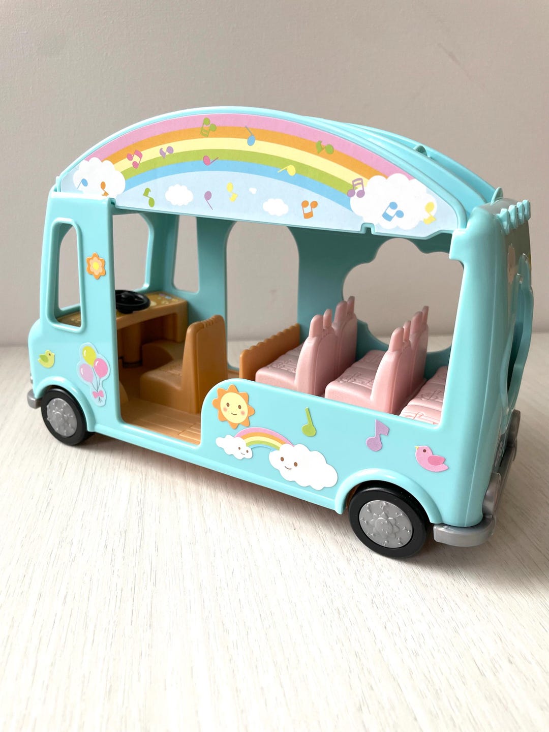 Calico Critters Blue Sunshine Nursery Bus, Brand New Out of Box ...