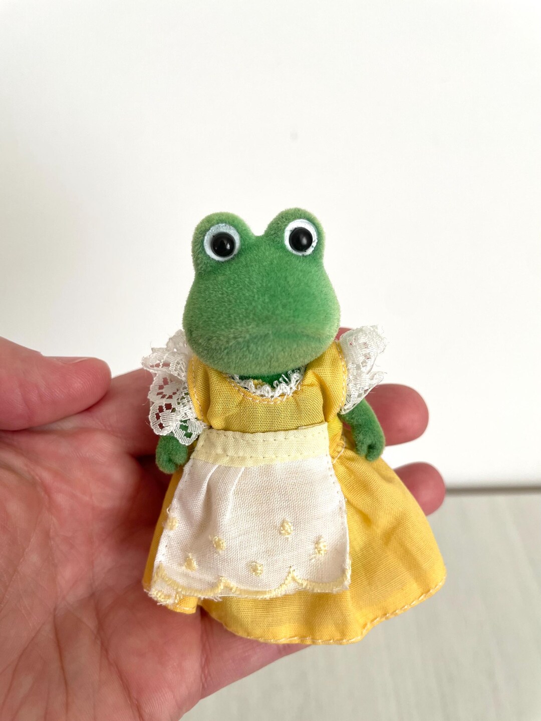 Sylvanian Frog, Vintage Algernon Bullrush Frog Mom, Calico Critters ...