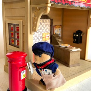 Retro Calico Critters Post Office, Discontinued Sylvanian Building With ...
