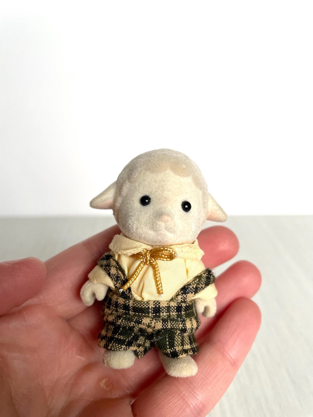 Calico Critters Vintage Dale Sheep Brother With Gripping Hands in Very ...