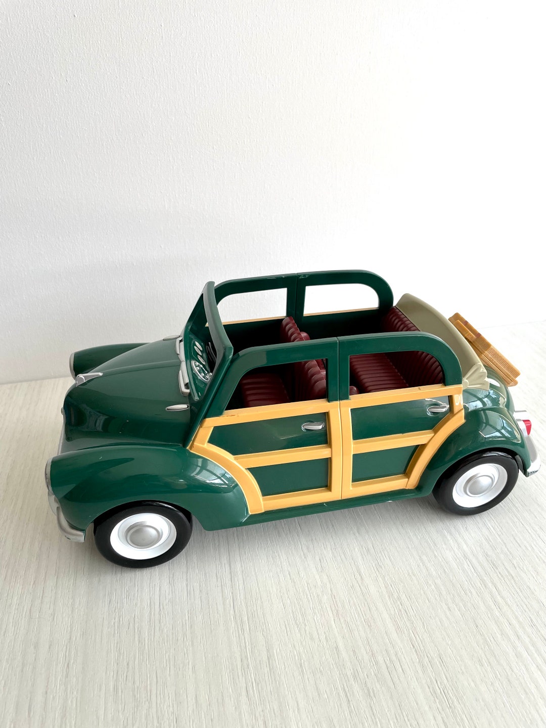 Calico Critters Green Woody Convertible Coupe Car Sm1ley With - Etsy