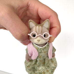 Sylvanian Families Macavity Cat Grandparents Vintage Calico Critters ...