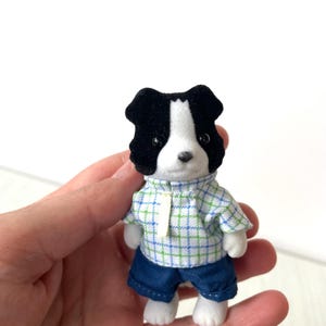 Calico Critters Fletcher Border Collie Hunde, Schäferhund Sylvanian ...