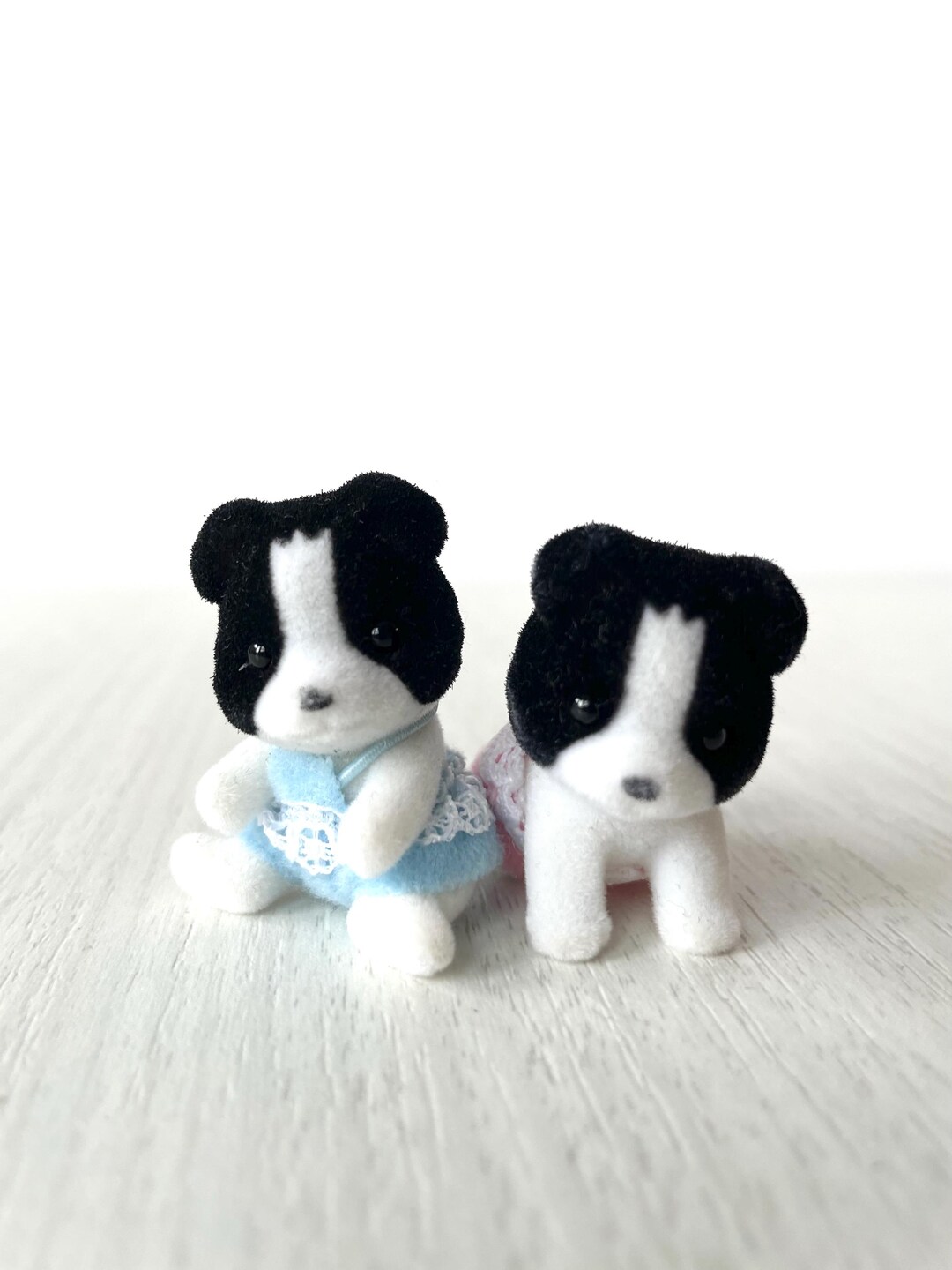 Calico Critters Fletcher Border Collie Zwillingswelpen, Schäferhund ...