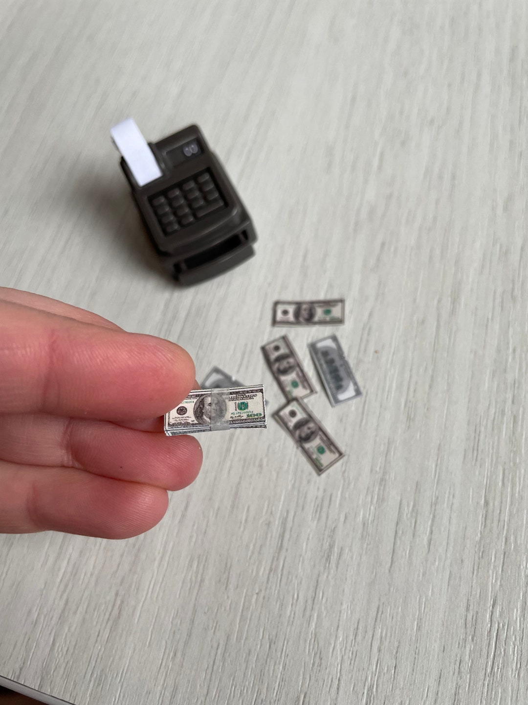 Miniature Cash, Tiny Money Stack or Individual Bills, Does Not Include ...