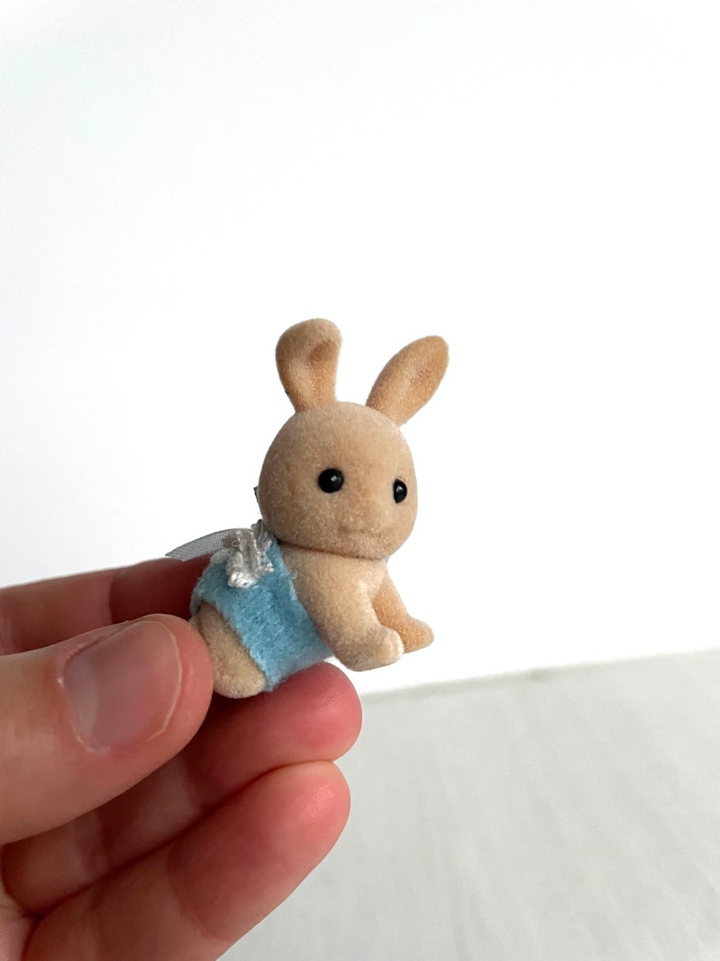 Vintage Calico Critters Ivory Rabbit Babies in Excellent Condition ...