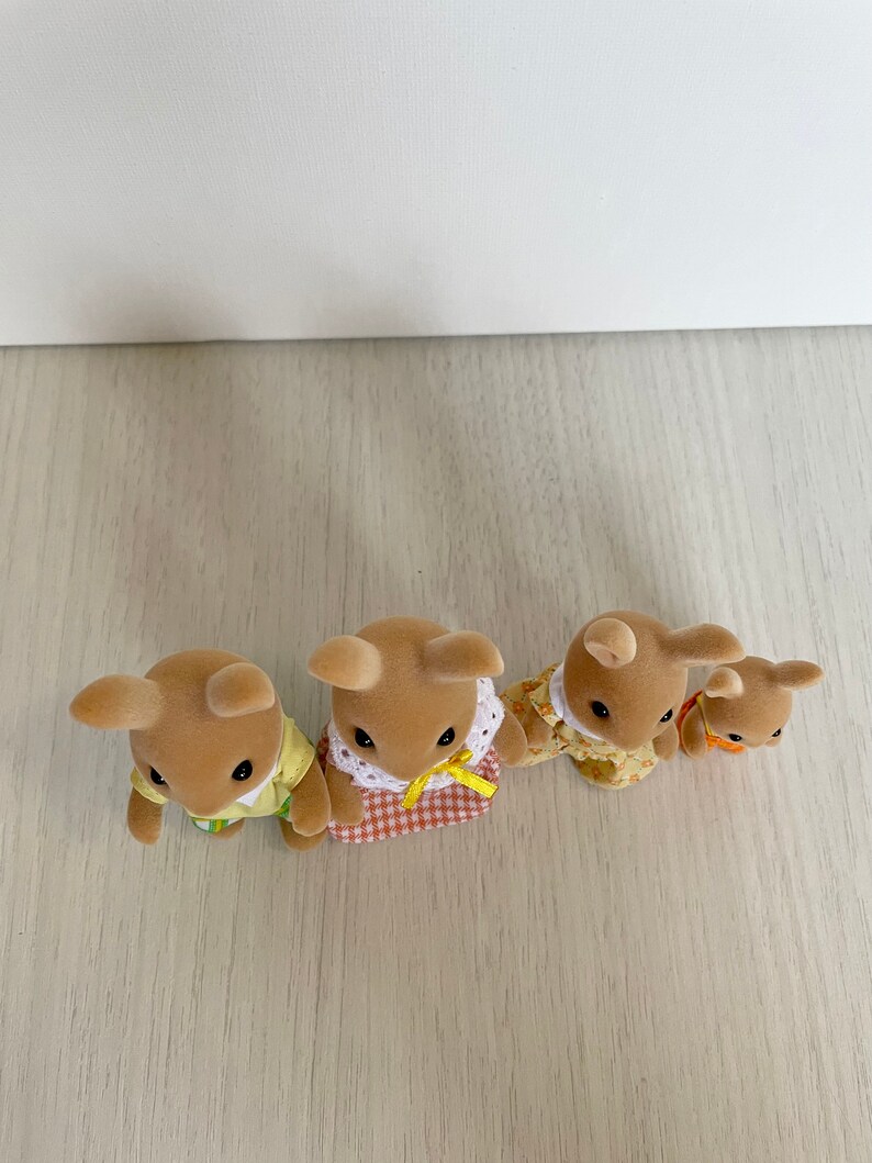 Calico Critters Sunny Rabbit Family Perfect Little Easter - Etsy