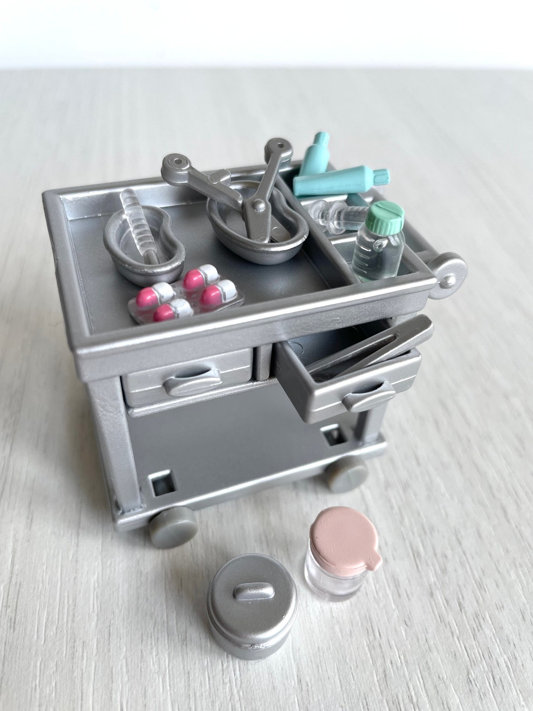 Calico Critters Medical Cart Replacement Hospital Accessories, Spare ...