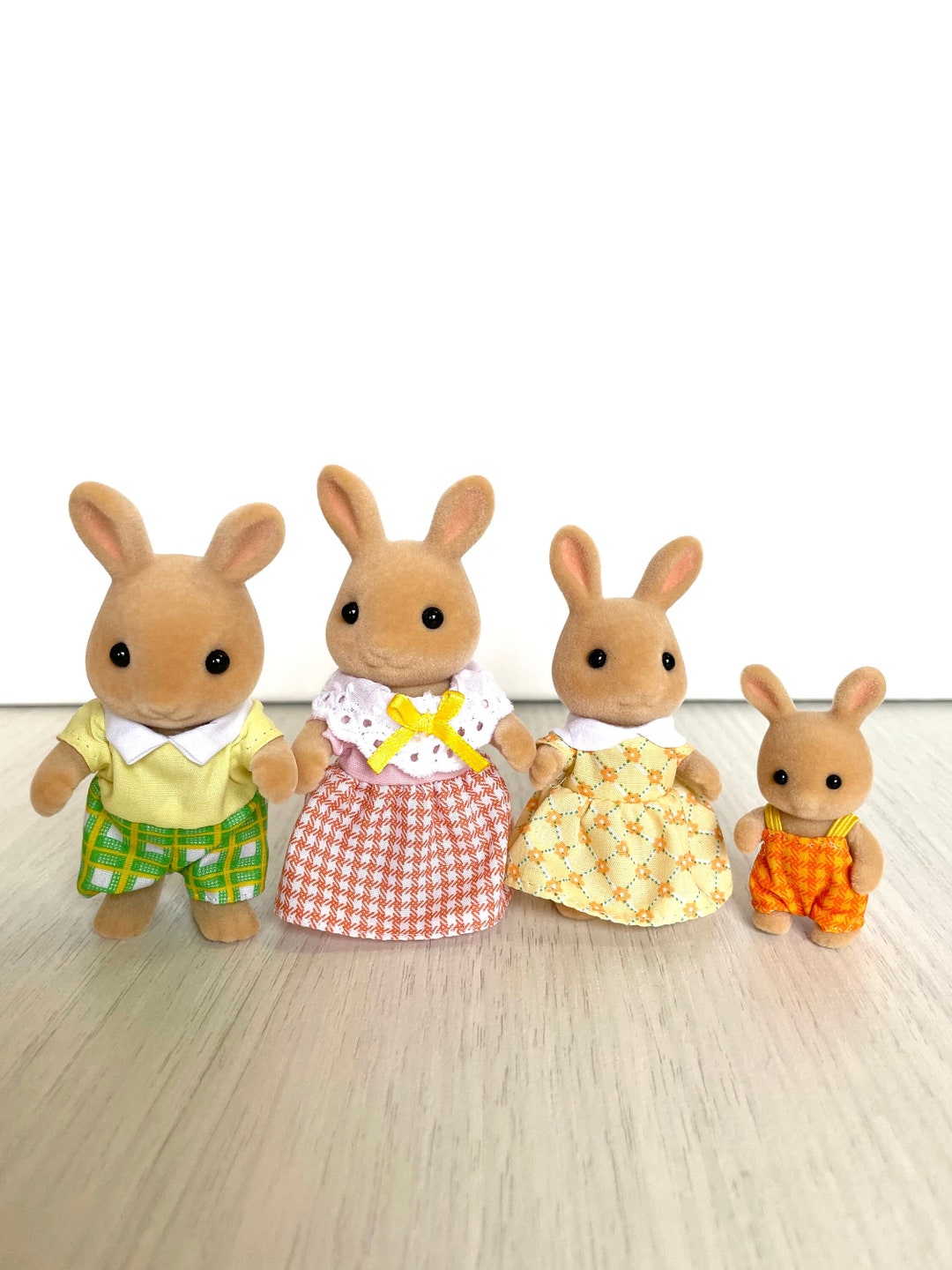 Calico Critters Sunny Rabbit Family, Brand New With No Box - Etsy