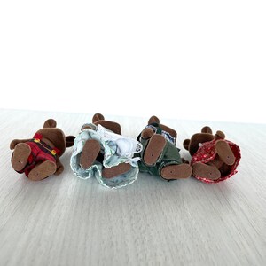 Calico Critters Brown Wildwood Rabbit Family, Vintage Sylvanian ...