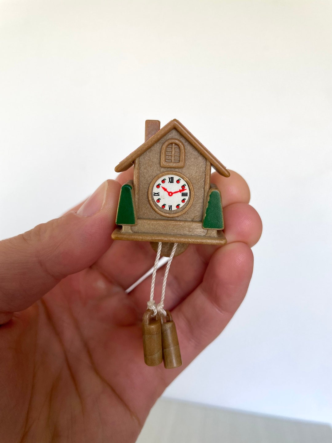 Sylvanian Families Vintage Cuckoo Clock Calico Critters Coo Coo Clock ...