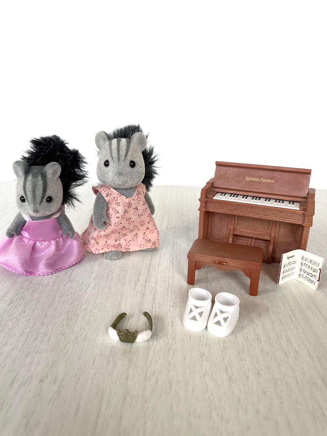 Calico Critters Ballet Lesson Set With Piano, Jane & Justina Boxed and ...