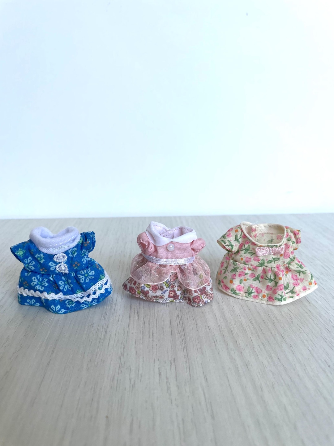 Calico Critters Girl Dresses, Spare Clothes, Sylvanian Families Outfits ...