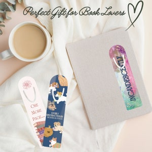 Flamingo Bookmark, Hot Girls Read Summer Bookmark, Beach Reads ...