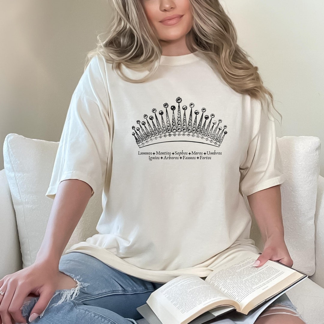 Diem Bellator Crown Crew Neck T-shirt, Comfort Colors Tee, Spark of the ...