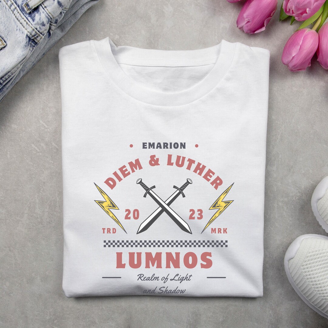 Diem & Luther Shirt: Spark of the Everflame Tee I OFFICIALLY LICENSED ...