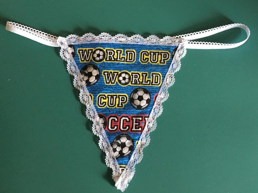 Womens WORLD CUP SOCCER String Thong Underwear - Etsy