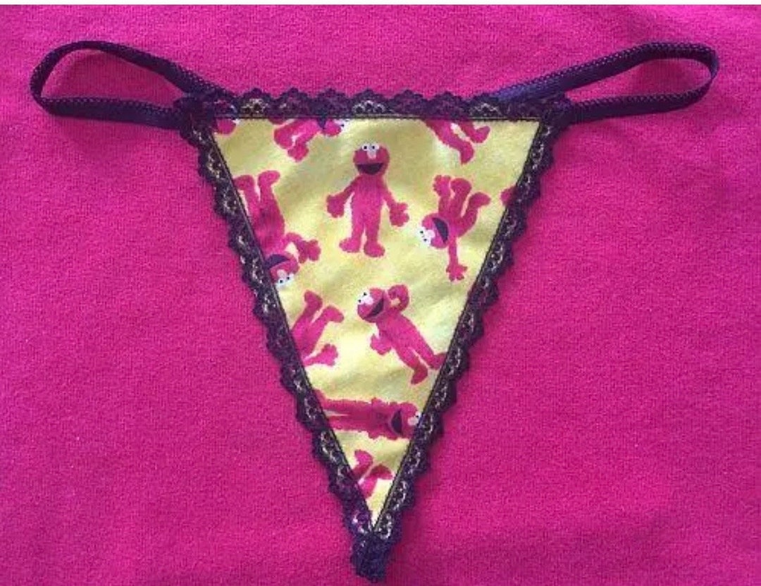 New Womens ELMO Sesame Street String Thong Panty Underwear - Etsy