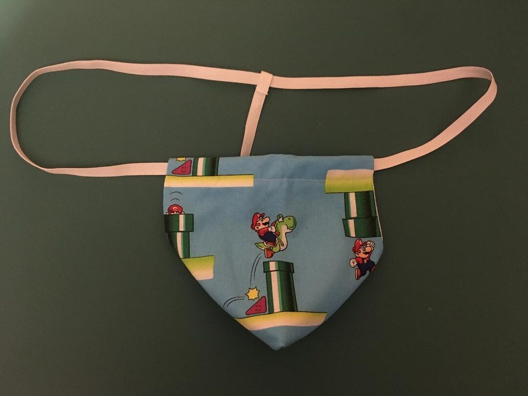 New Mens SUPER MARIO BROTHERS String Thong Male Underwear - Etsy