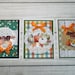 Pumpkin Patch Fall Card Making Kit: Handmade A2 Cards - Etsy