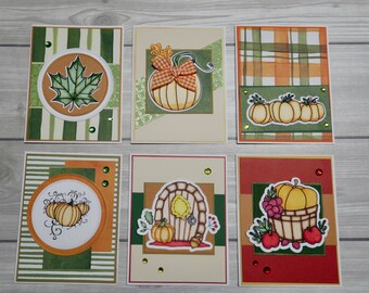 Fall Handmade Cards, Hello Fall, Welcome Fall, Give Thanks, Love Fall ...
