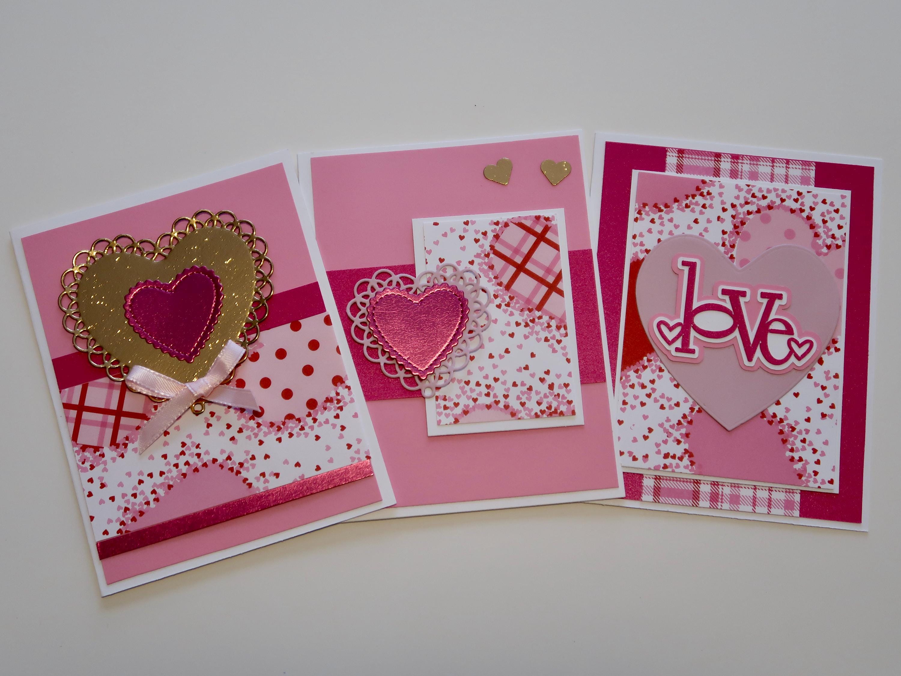Variety Valentines Card Kit, Vday Card Kit, 6ct Card Kit, Precut ...